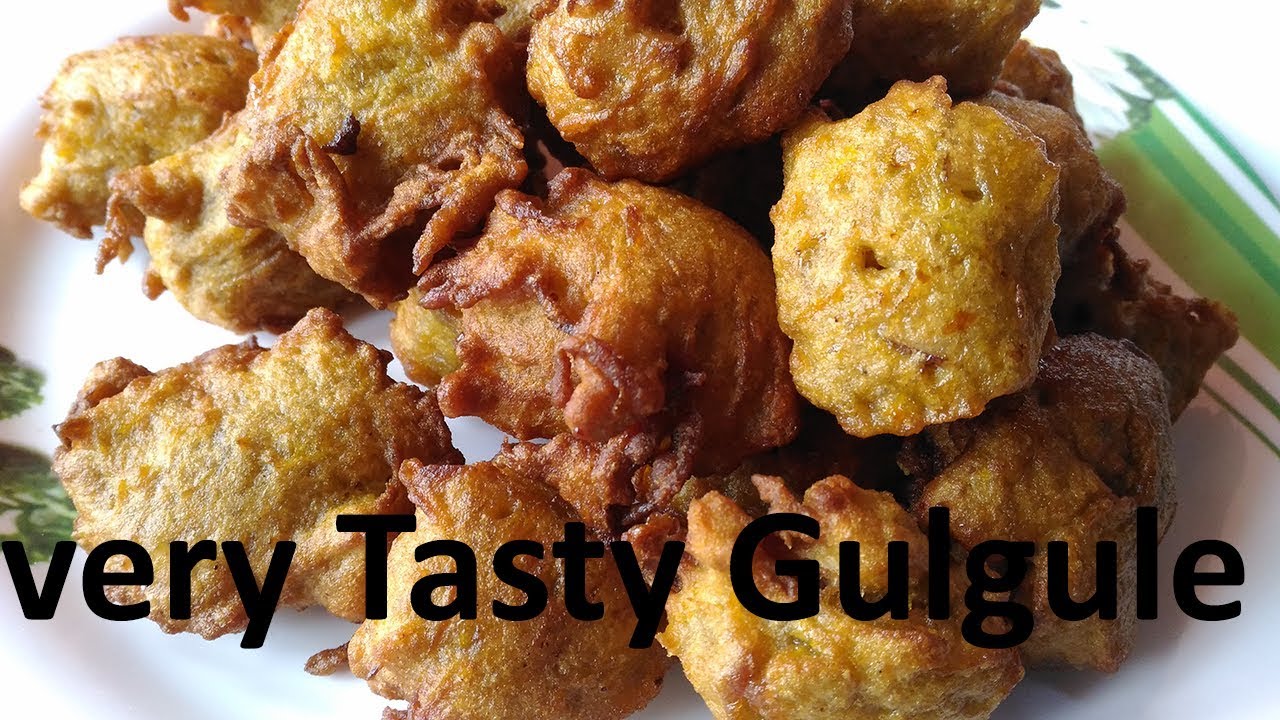 Gulgule Snack Tasty Indian Snack Recipe लाल कद्द के नरम मज़ेदार गुलगुले ...