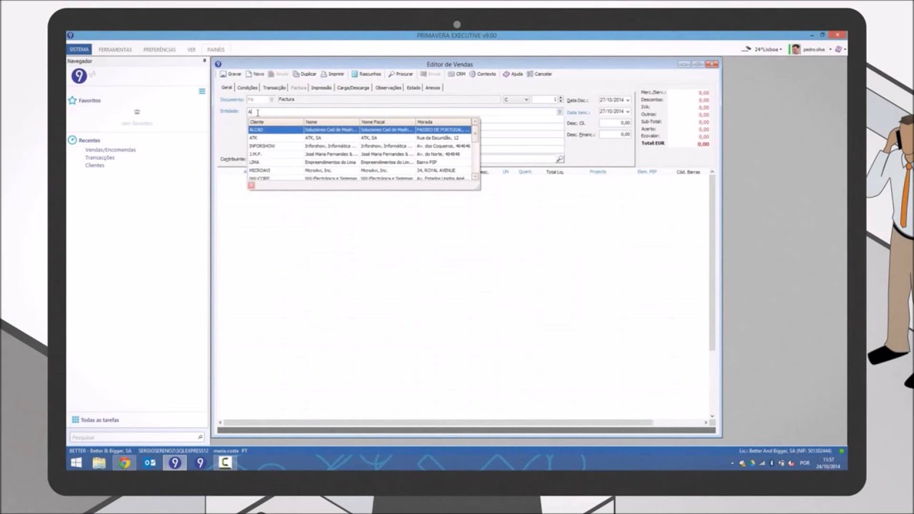 PRIMAVERA v9 A conectividade chegou ao software de gestão - YouTube