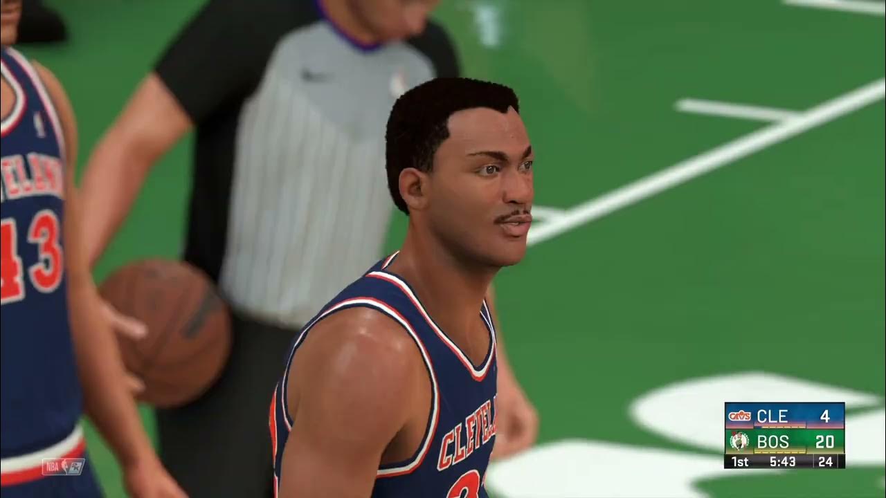 【2K22 NBA】'89-'90 Cleveland Cavaliers vs Boston Celtics '22 - YouTube