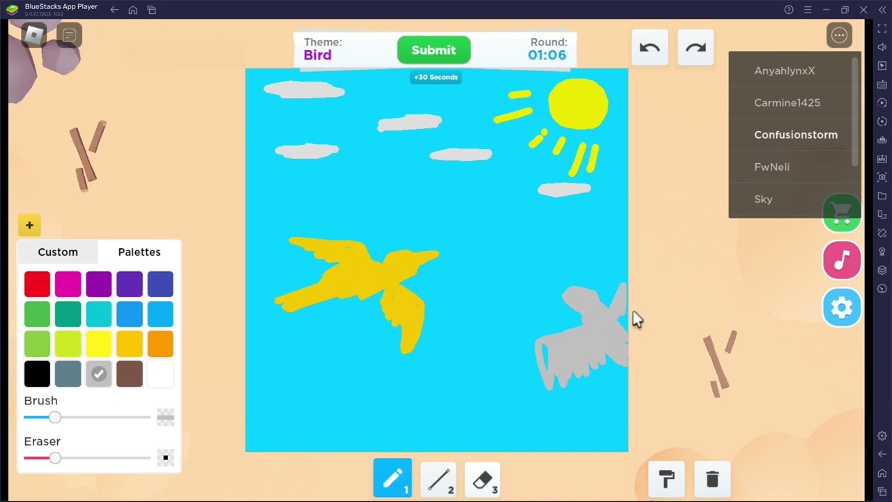 Roblox speed draw bird - YouTube