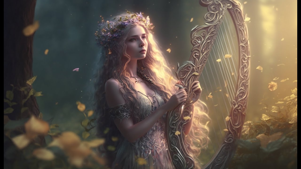 Peaceful Music - Relaxing Harp Music - Heavenly Harp Instrumental - YouTube