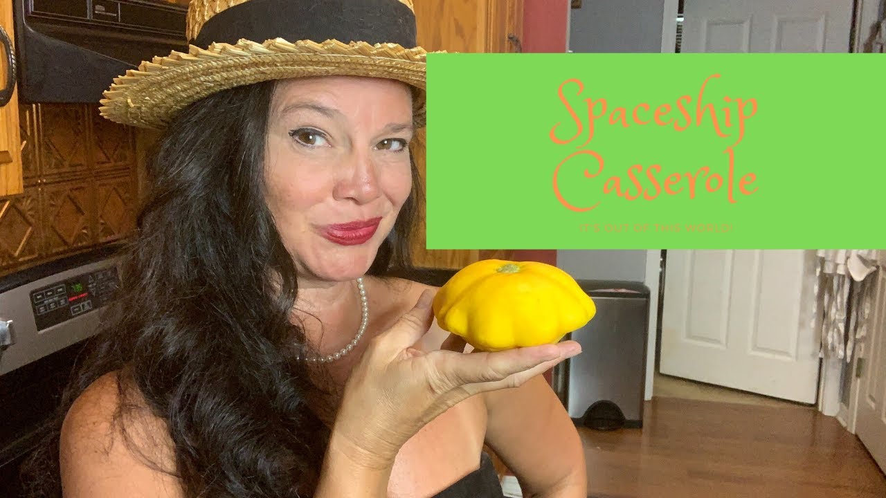 Spaceship (aka Pattypan squash) Casserole - YouTube