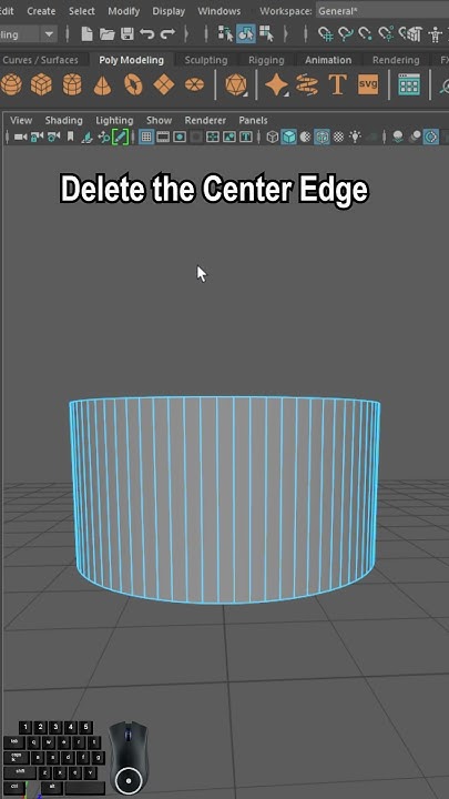 Maya Quick Tip Modeling Knurling #maya #tutorial #shorts - YouTube