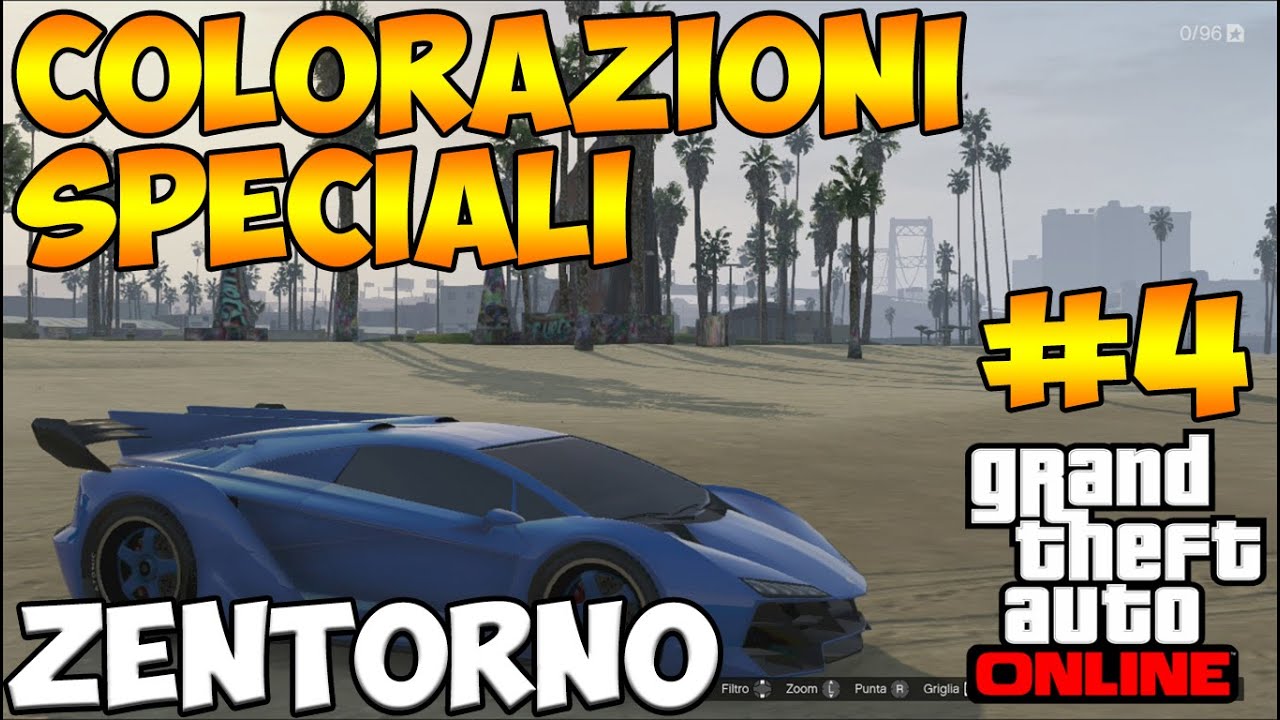 GTA 5 ONLINE : "COLORI SEGRETI"#4 - "COLORI SPECIALI Per Le AUTO ...