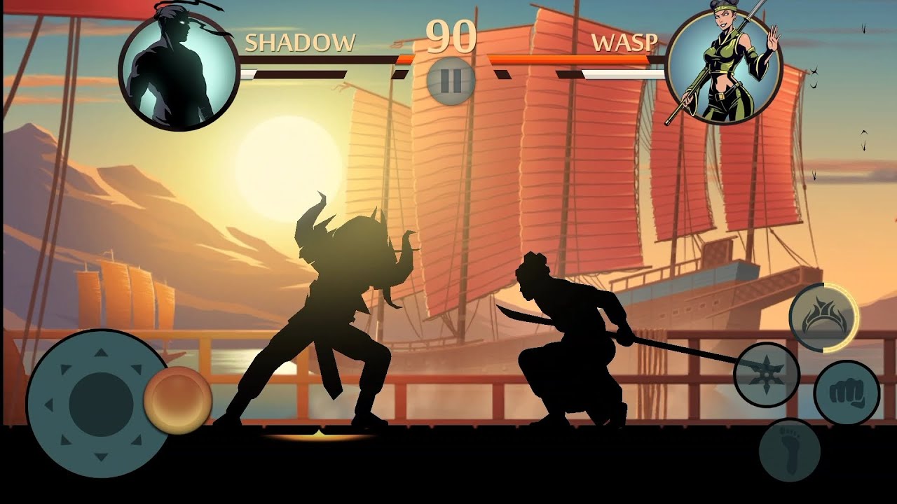 SHADOW FIGHT 2 | SHAFOW VS WASP | INTERLUDE | 4K 60 FPS |THRILLER 🔥🥵💥 ...