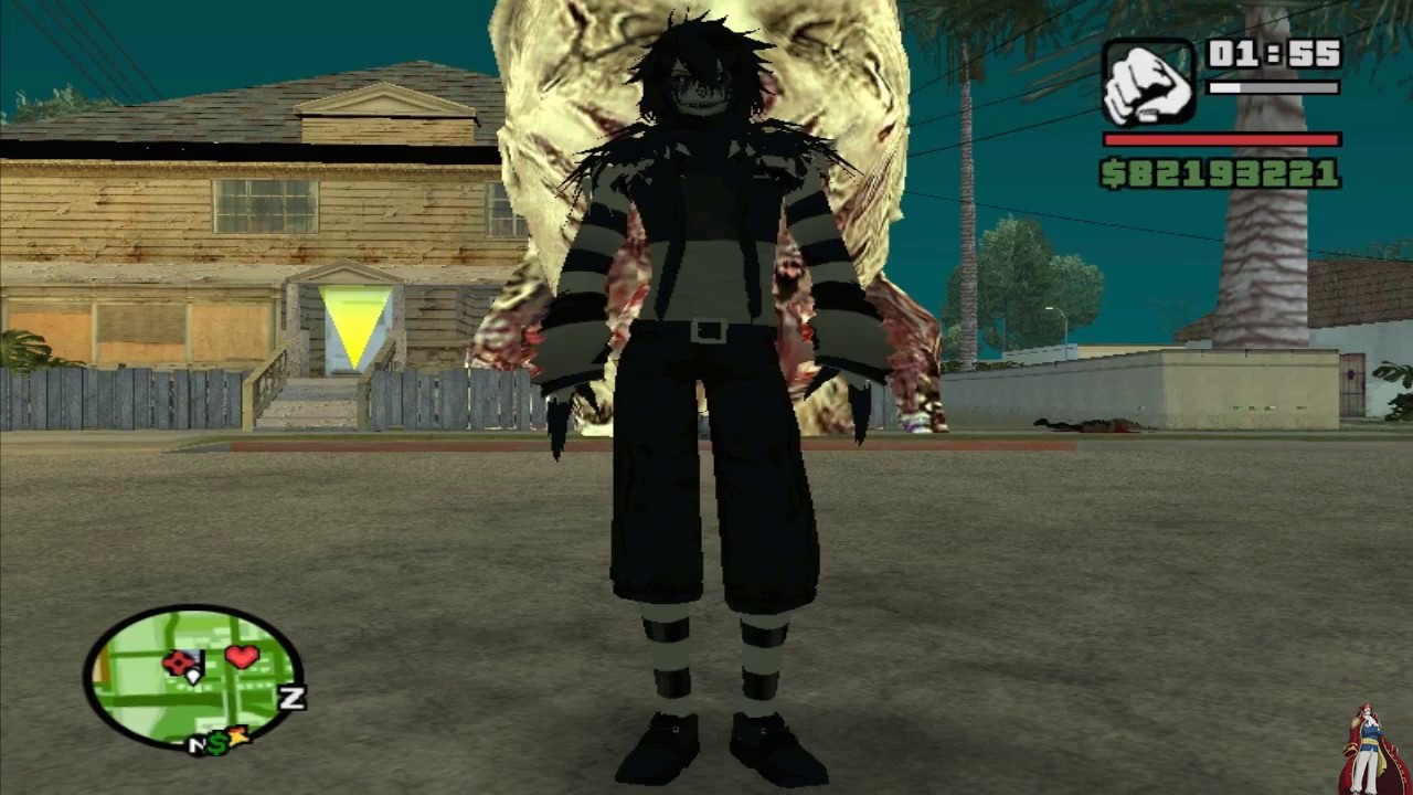 CJ Se Transforma En Laughing Jack En GTA SAN ANDREAS - YouTube