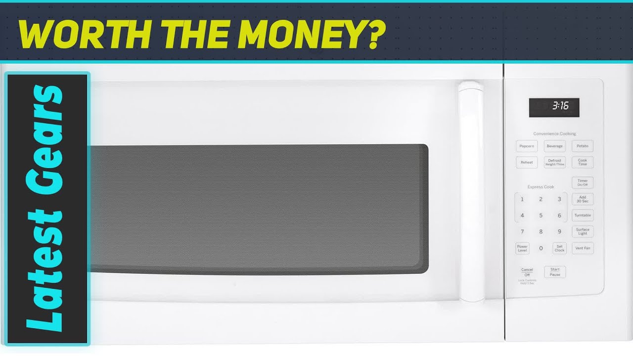 GE JVM3160DFWW 1.6 Cu. Ft. Over-the-Range Microwave Oven – Unleashing ...