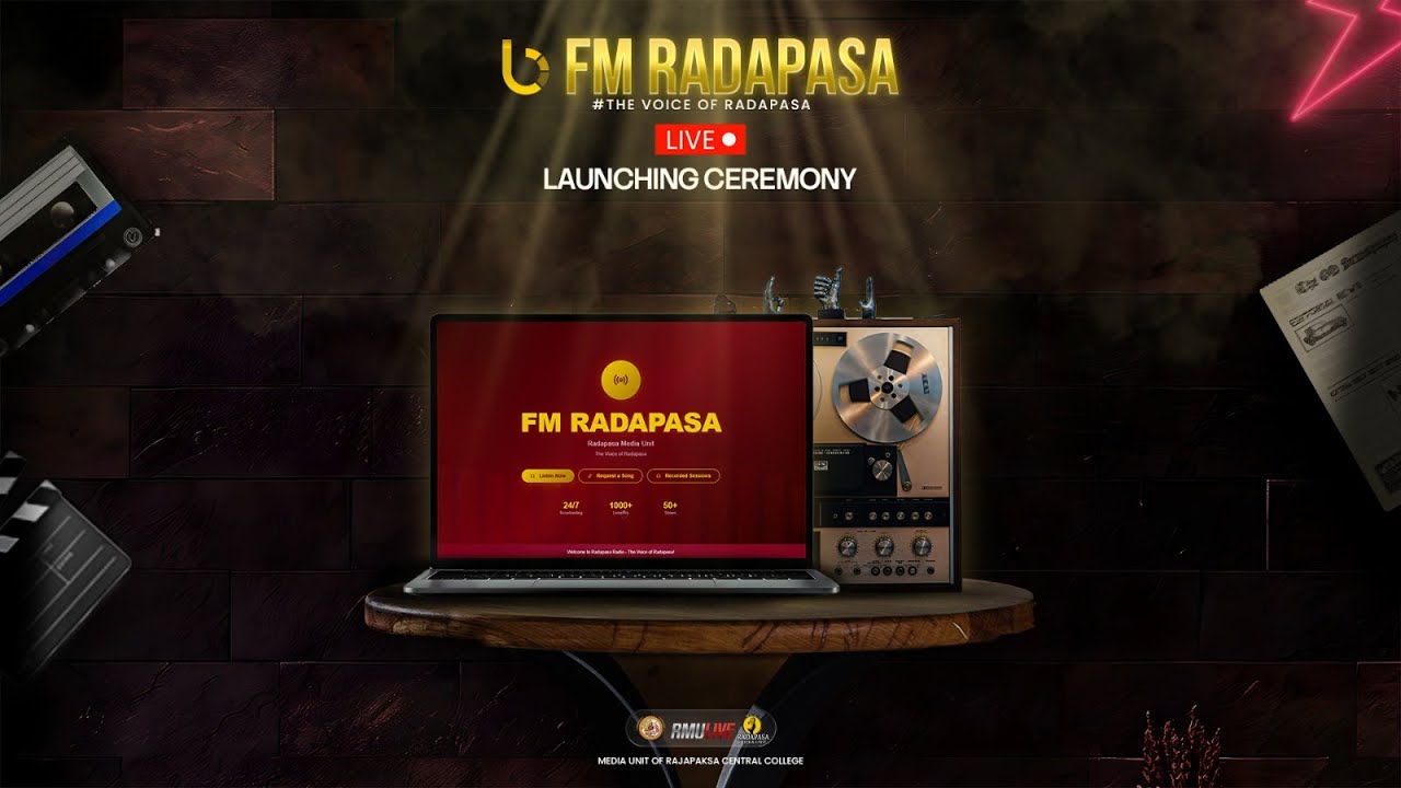 The Grand Launch of FM Radapasa | FM රදපස මංගල විකාශය - YouTube