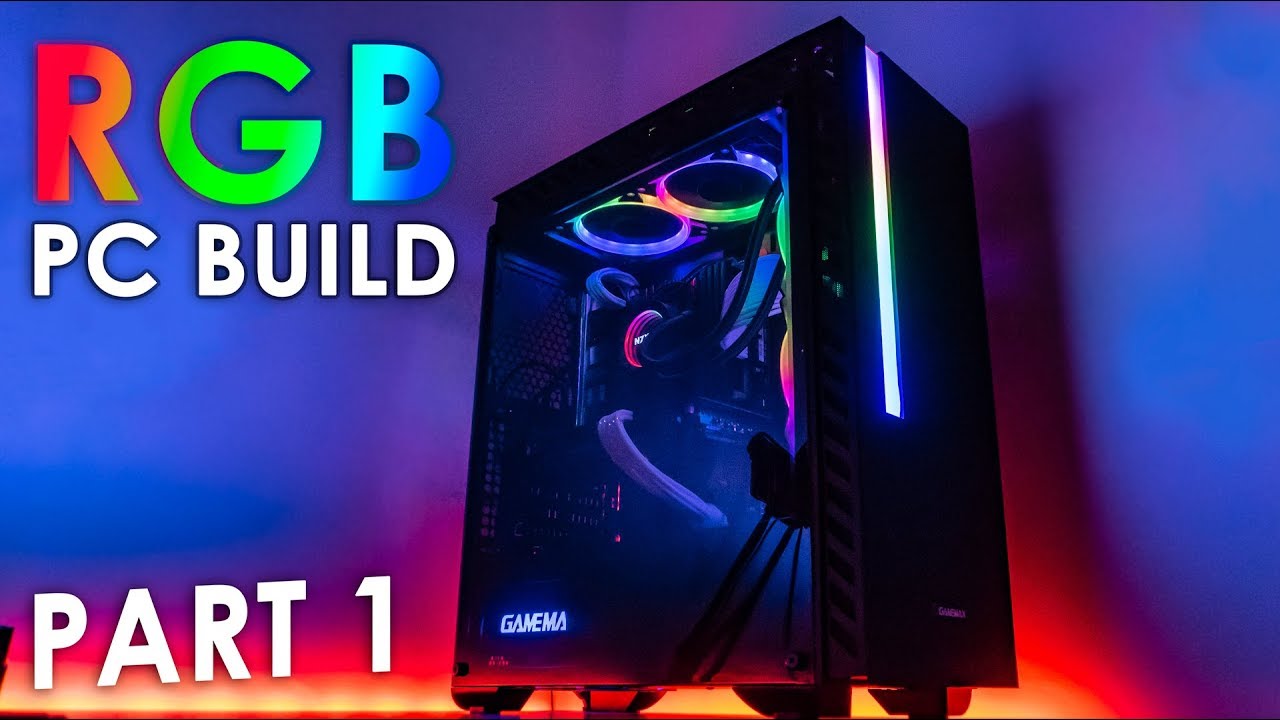 TechBlock's RGB PC Build - Part 1 - YouTube