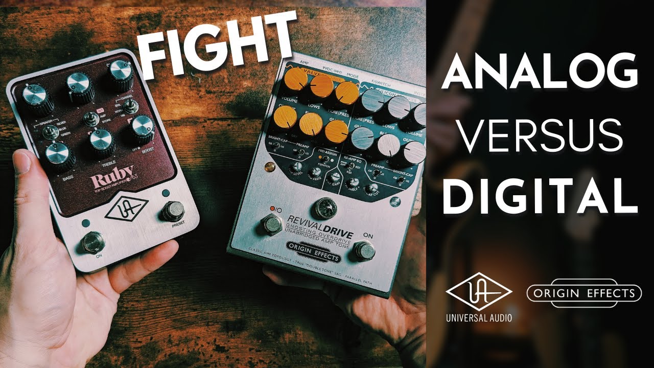 UAFX Ruby '63 vs. Origin Effects Revival Drive: What's the Difference ...