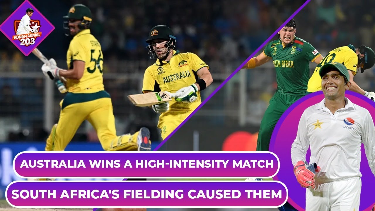 Australia wins a high-intensity match | South Africa's fielding caused ...
