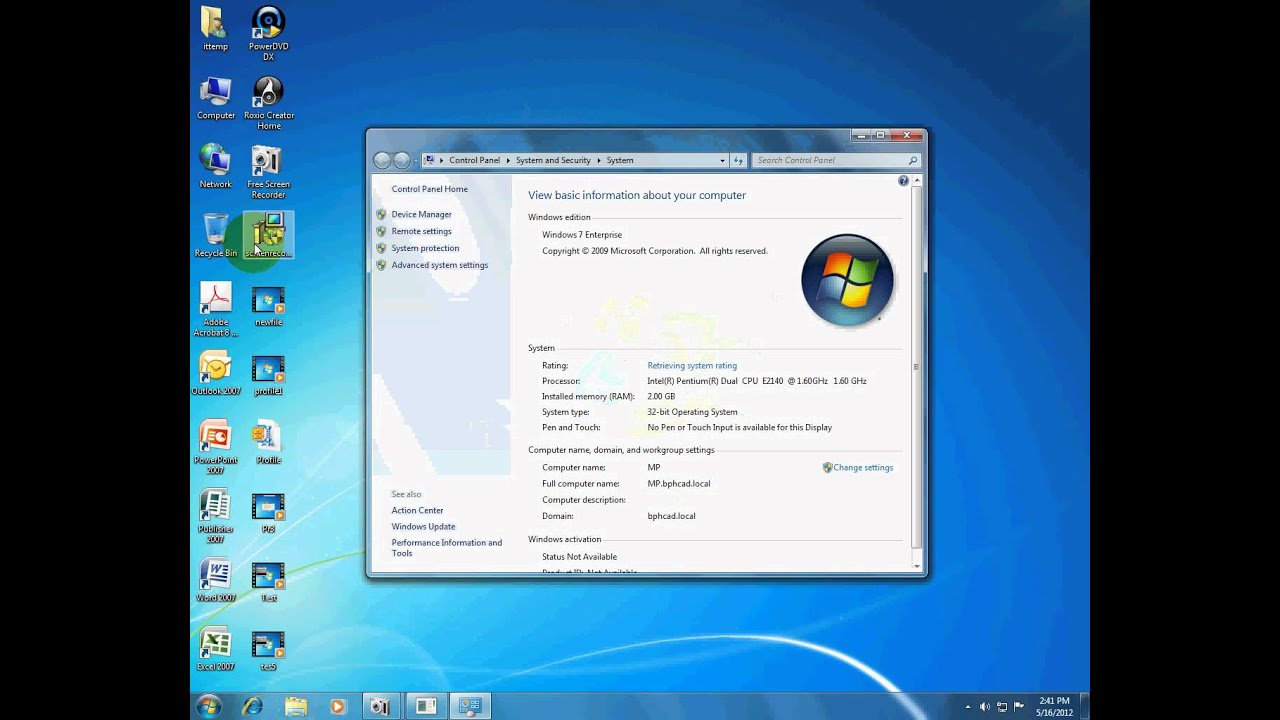 Fixing a corrupted profile in Windows 7 - YouTube