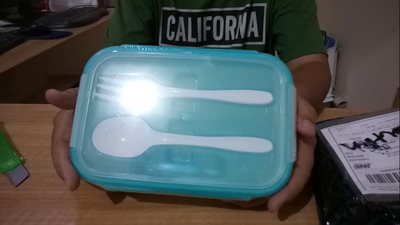 UNBOXING CALISTA IWAKI LUNCH BOX DARI LAZADA - YouTube