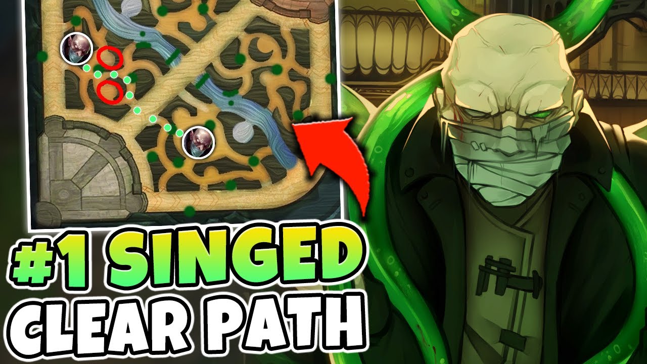 Use This Unique Singed Jungle Pathing To Get Way Ahead And Carry The