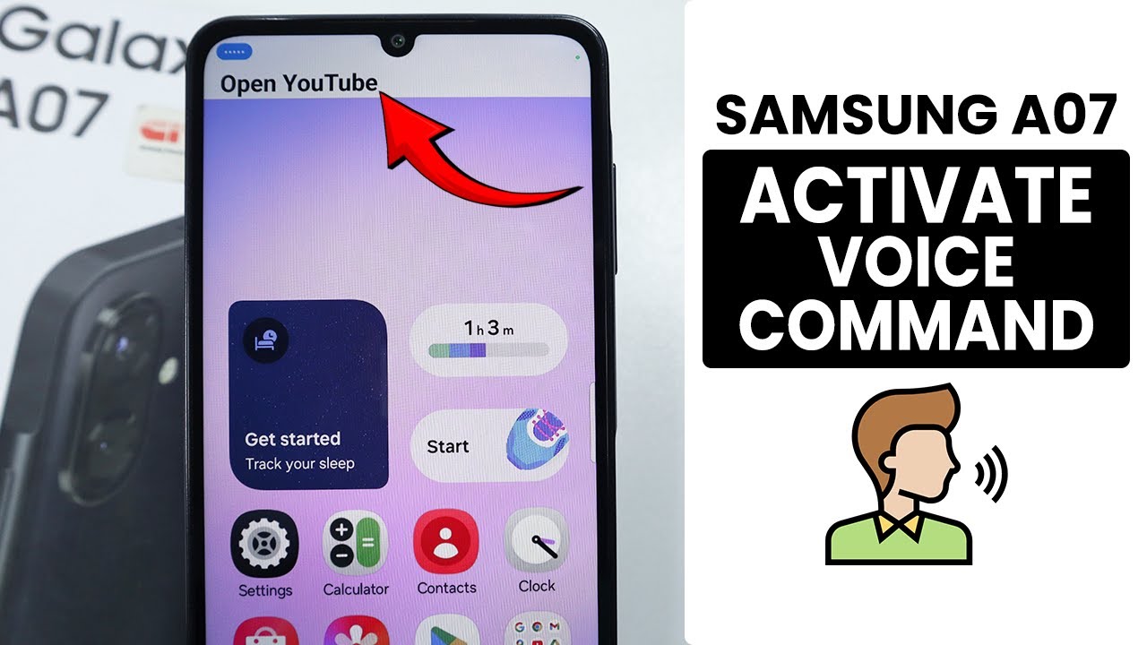 How to Activate Voice Command in Samsung A07 - Enable Voice Command ...