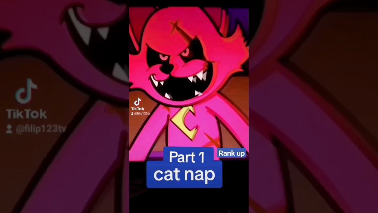 Hello viewers today is part 1 of Cat nap and please like and subribe ...