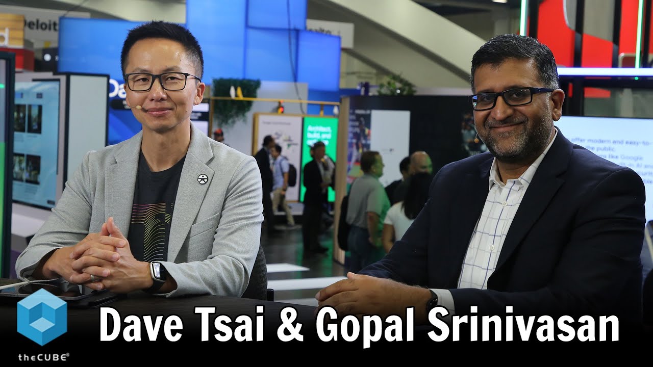 Dave Tsai, Toyota Motors & Gopal Srinivasan, Deloitte | Google Cloud ...