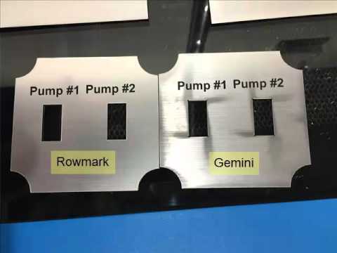 Rowmark v. Gemini Plastics Comparison - YouTube