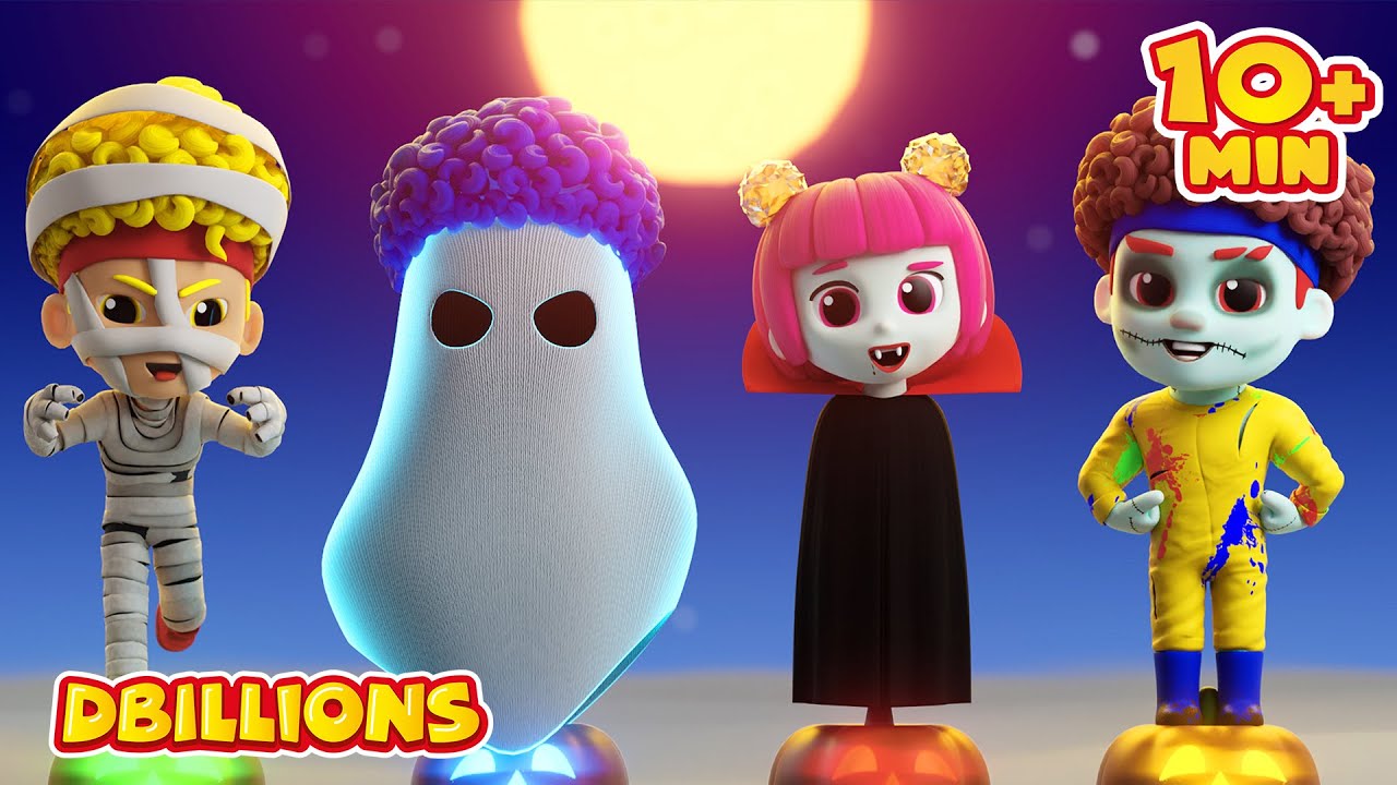 Halloween Monsters (Werewolf, Alien & Pumpkin Head Scarecrow) + MORE D ...