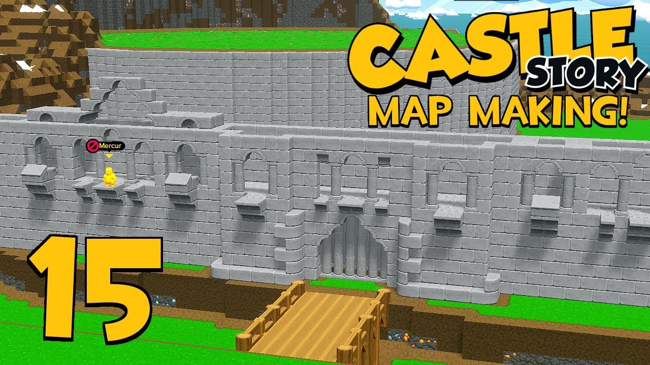 Castle Story Map Making - Corruptron Fortress - Part 15 - YouTube