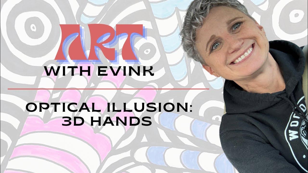 4th & 5th Grade Hand and Circle Optical Illusion - YouTube