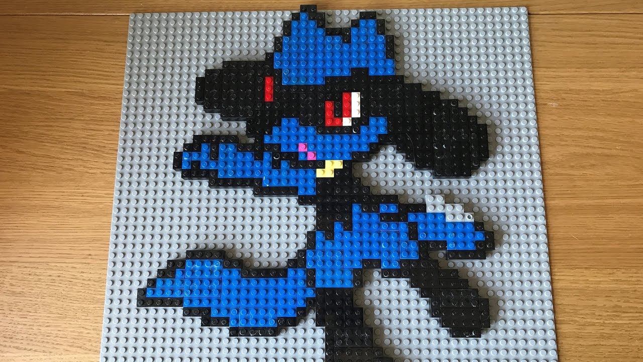 Lego Pokemon Riolu Build - YouTube