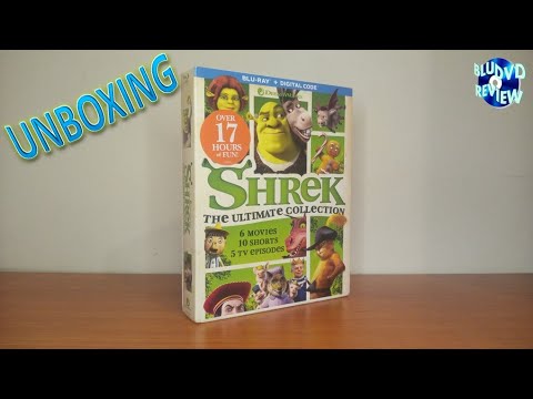 Shrek The Ultimate Collection Bluray Unboxing - YouTube