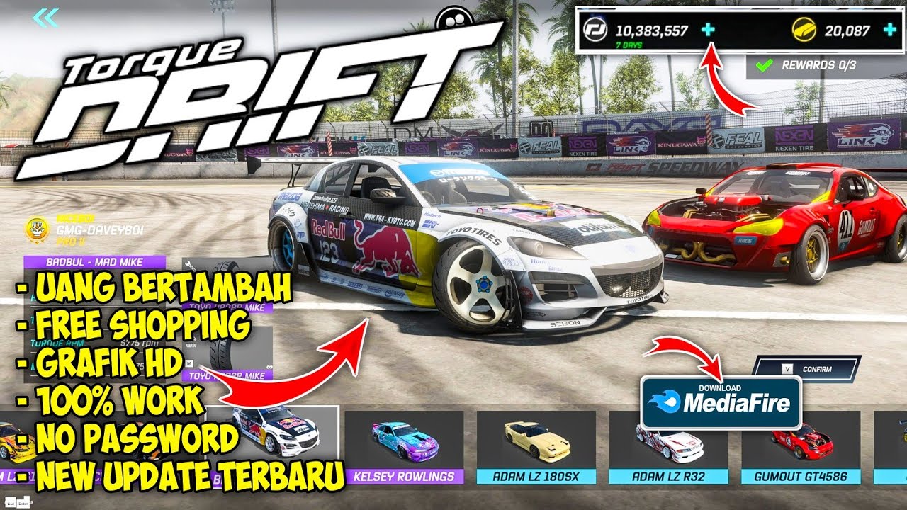 Torque Drift Mod Apk v2.29.0 Terbaru 2024 - Unlimited Money Latest ...