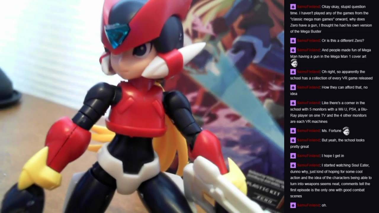 Kotobukiya Mega Man Zero Model Kit Build Time Lapse - YouTube