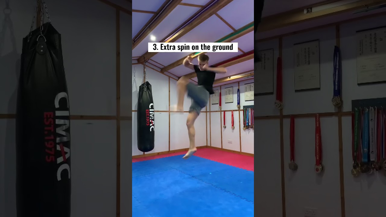 Robby’s jump kick sweep Cobra Kai tutorial - YouTube