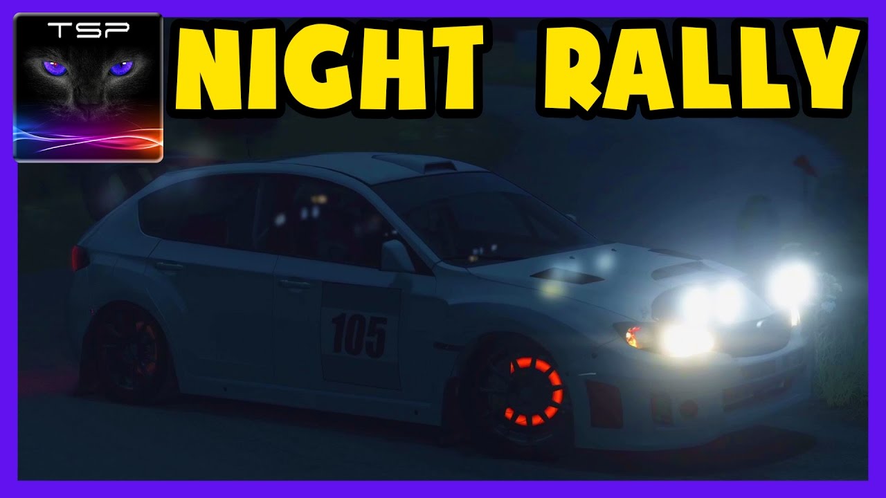 DiRT Rally - Night Time Tarmac Rally with Subaru - YouTube