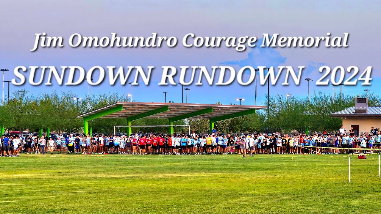 5k Run SUNDOWN RUNDOWN 2024. Jim Omohundro Courage Memoria El Paso Tx ...