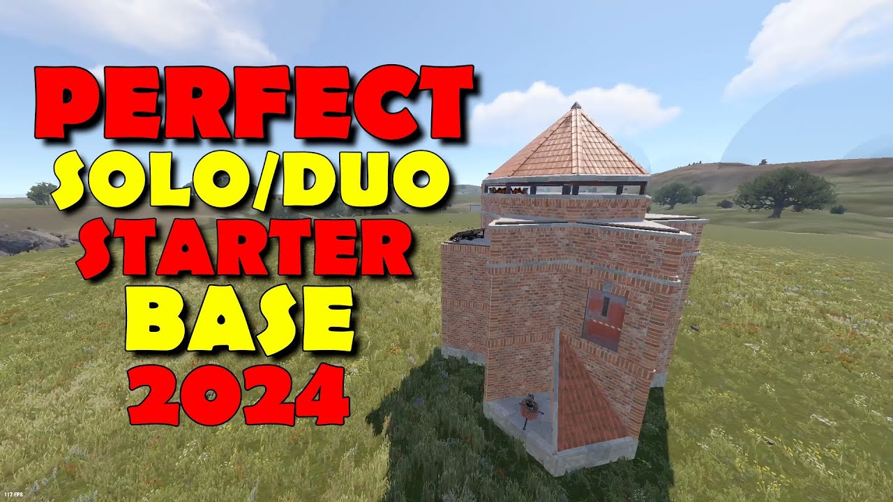 RUST PERFECT SOLO/DUO STARTER BASE DESIGN 2024 - YouTube
