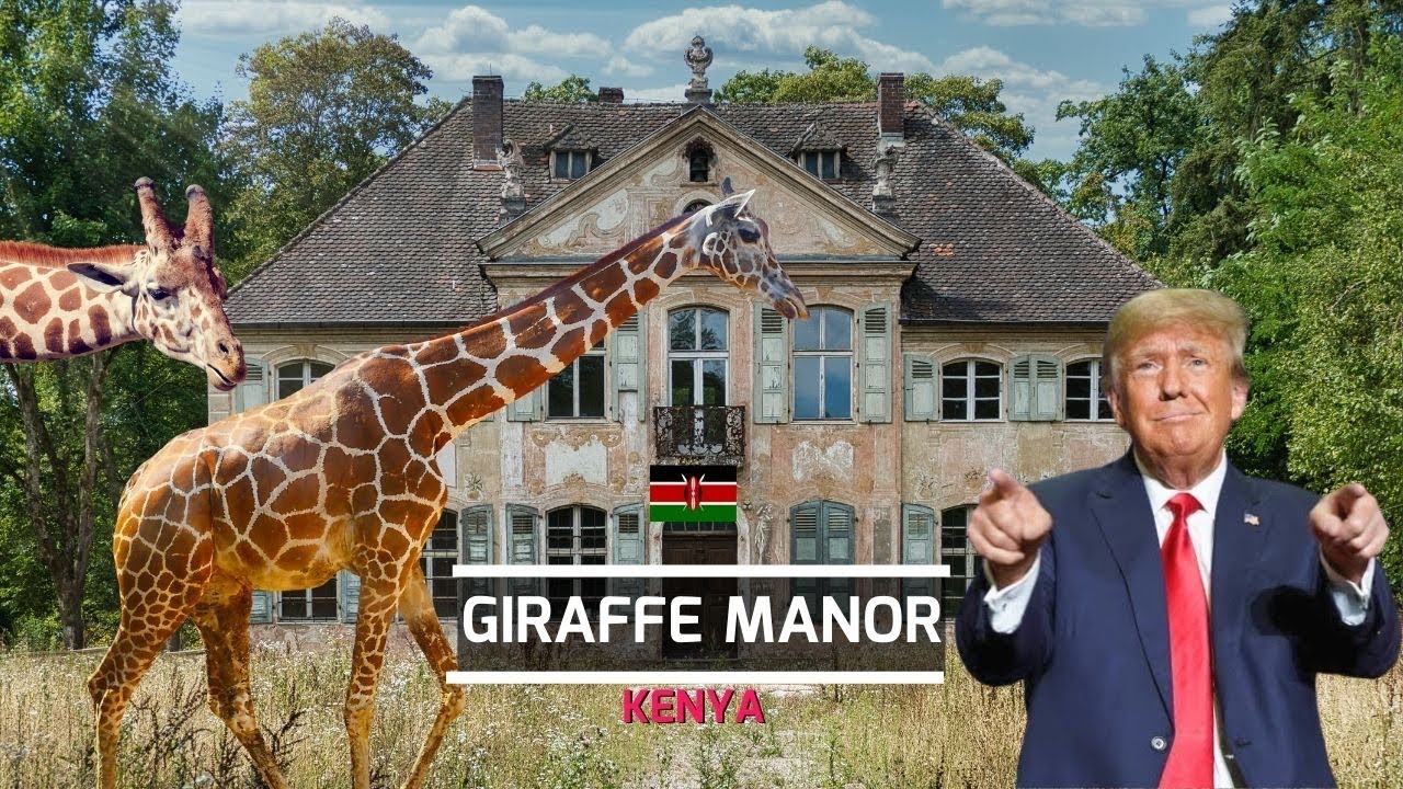 Giraffe Manor Hotel Review by Donald Trump - YouTube