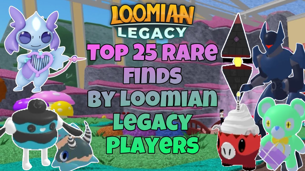Top 25 Rare Finds by Loomian Legacy Players #35 - YouTube