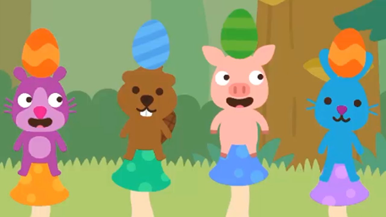 Sago Mini Camping - Fun Play with Wild Animals - Mini Games For Kids ...