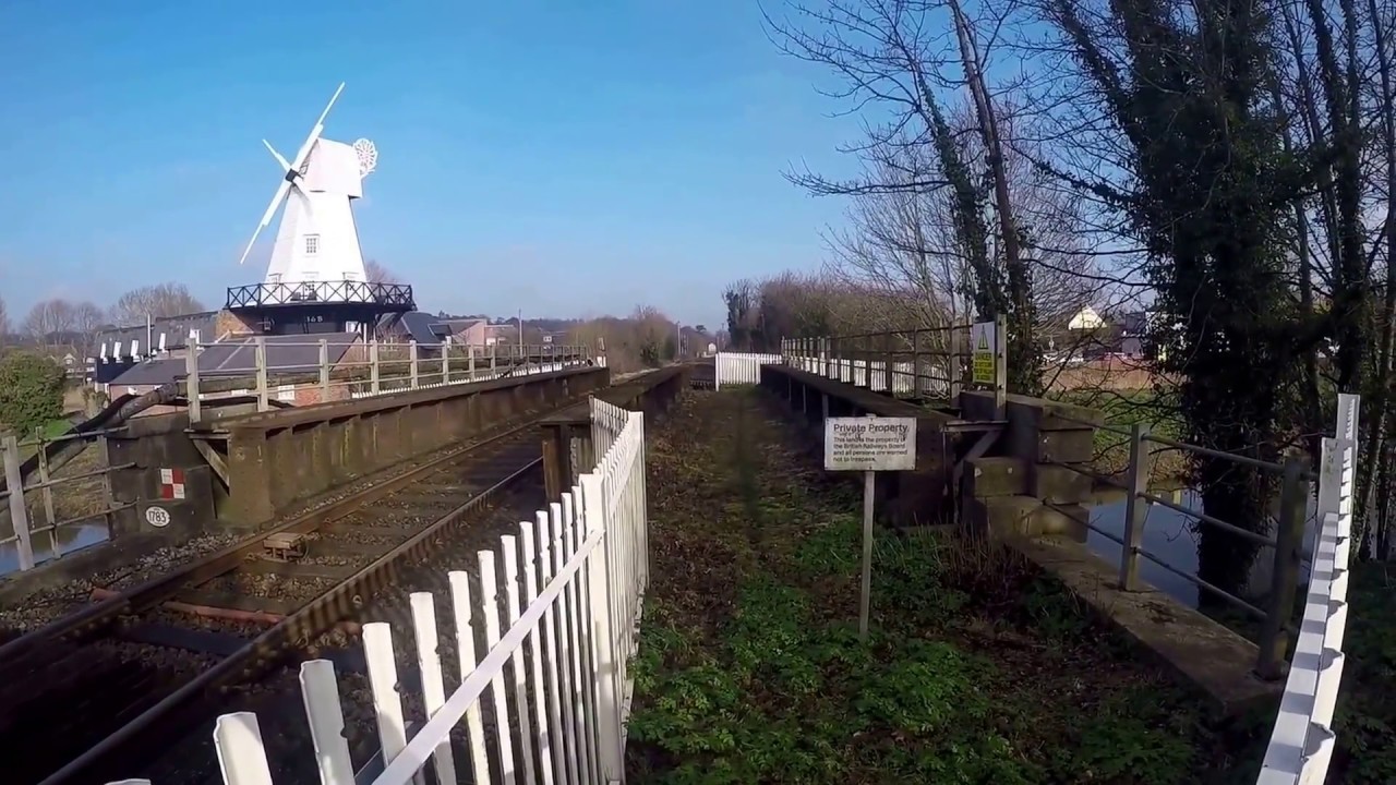 Disused Rye Harbour Branch line . Rye East Sussex - YouTube
