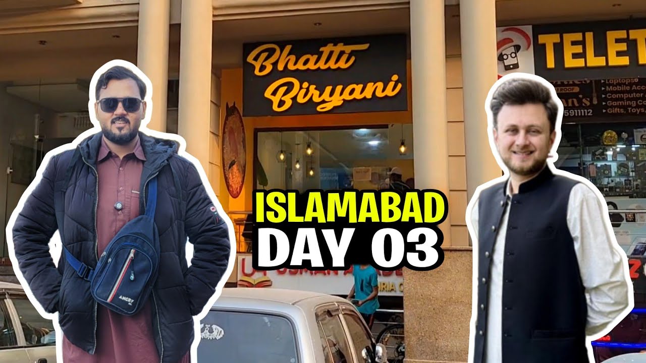Tried Bhatti Biryani Of Hamza Bhatti | Honest Review | Islamabad Day 03 - YouTube