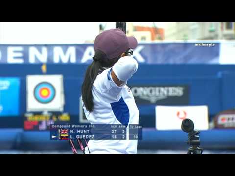 Nicky Hunt v Luzmary Guedez – compound women semifinal | Copenhagen ...