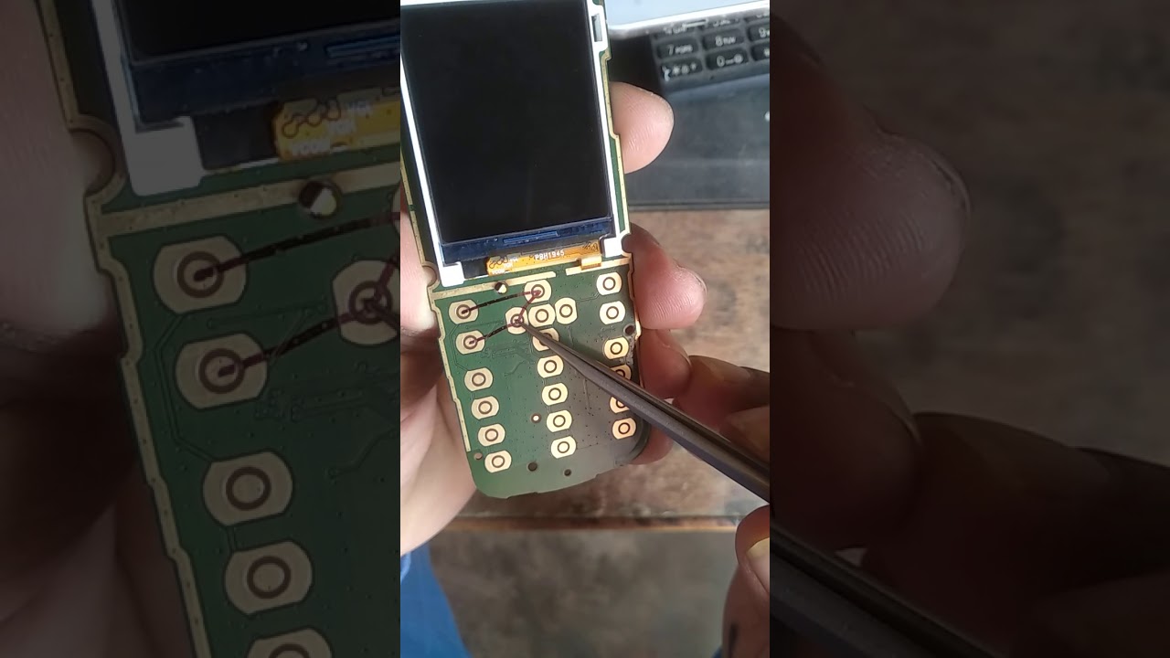 Nokia 105 TA-1203 keypad call, menu,up& left key problem jumper ...