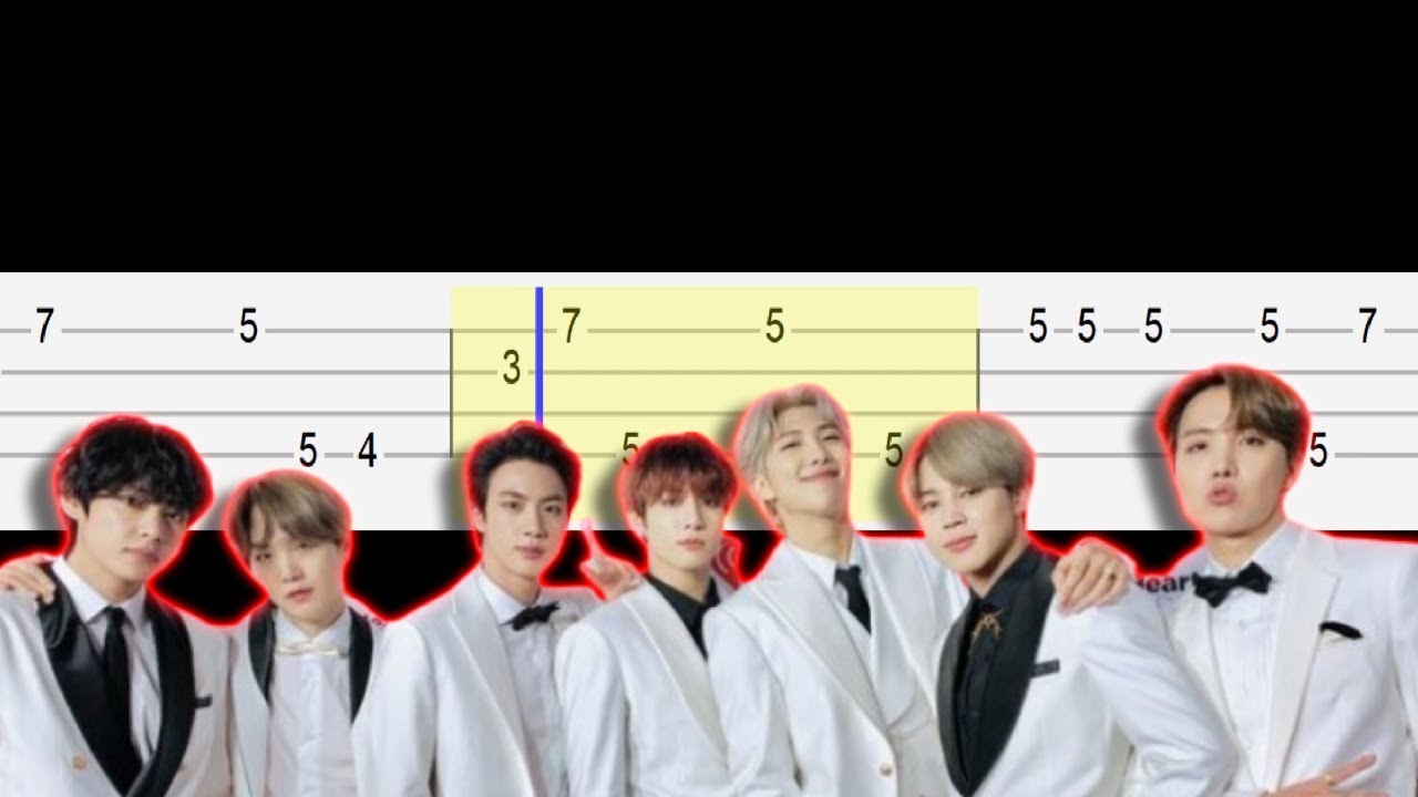 BTS - Dynamite (Easy Ukulele Tabs Tutorial) - YouTube