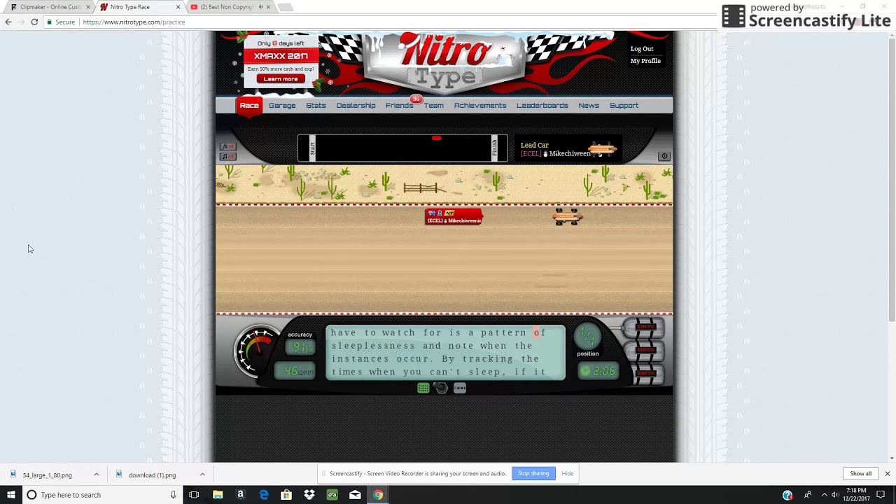 Insane Nitro type hack (2017 and working 100%) - YouTube
