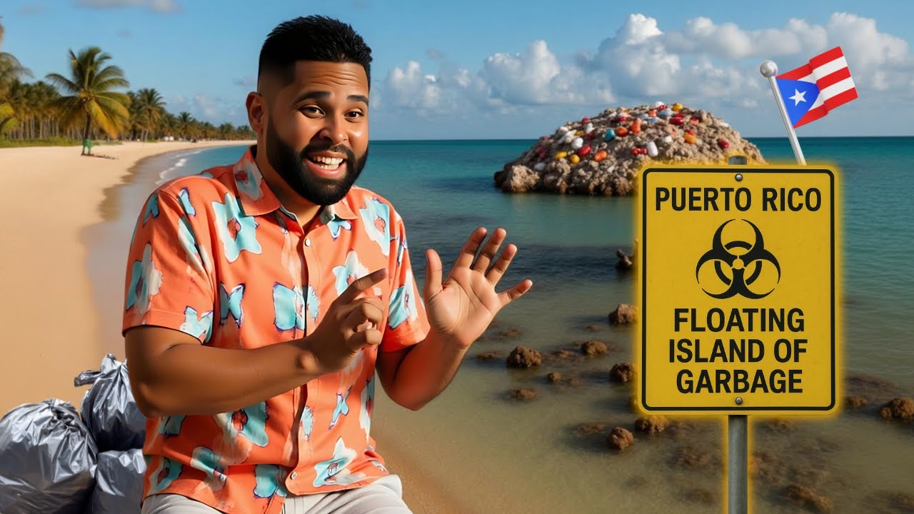Discover the Floating Garbage Island of Puerto Rico - YouTube