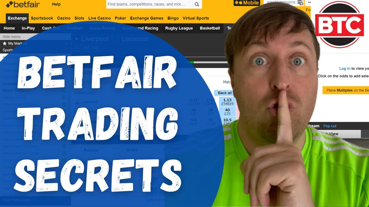 Betfair Trading Secrets Pros DON'T Want You To Know! - YouTube