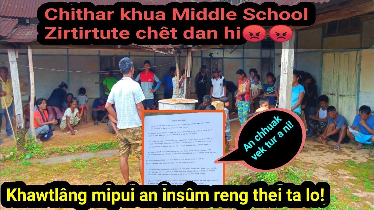 Chithar khua M/S Zirtirtute chêt dan hi😡 Zêp reng theih a ni ta lo ...