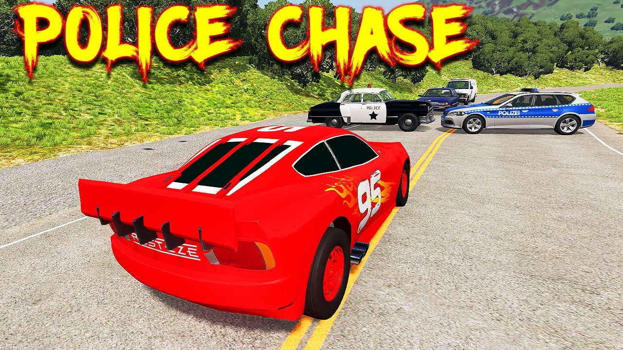 💥Police Chasing || BeamNG Drive 🚗 || Clown Cupid - YouTube