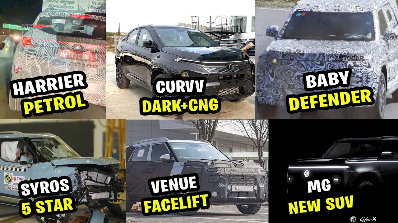 Kia Syros 5 Star | Tata Curv Dark Cng | Defender in Budget | Seltos ...