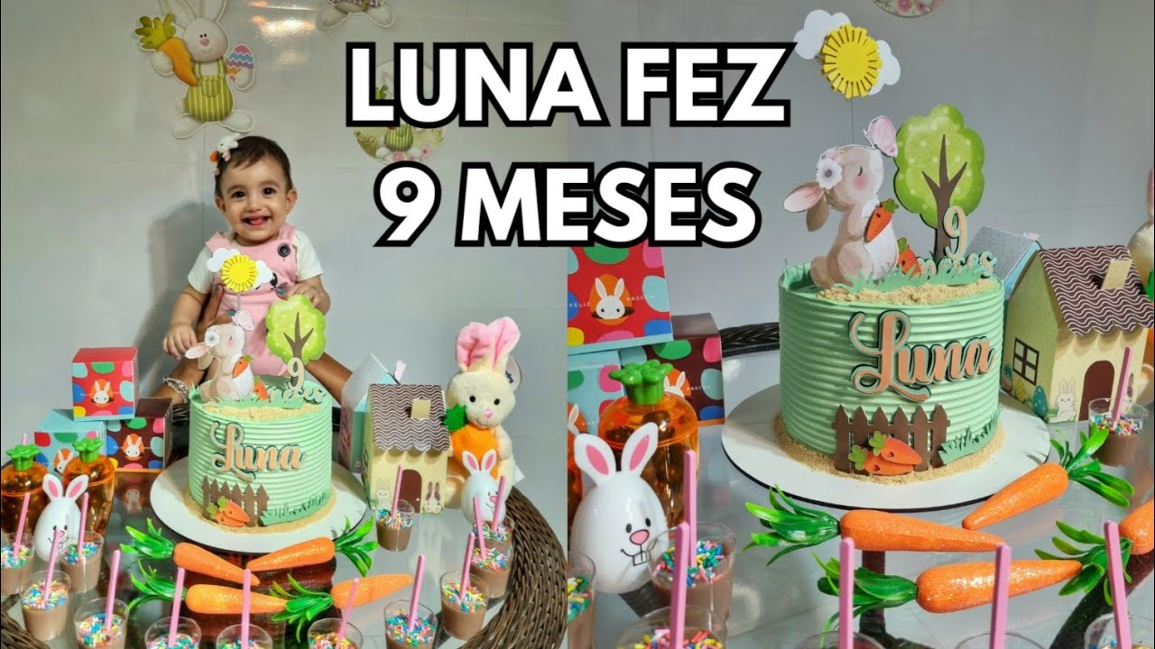 VLOG | MESVERSÁRIO 9 MESES LUNA | Juliane Martins - YouTube