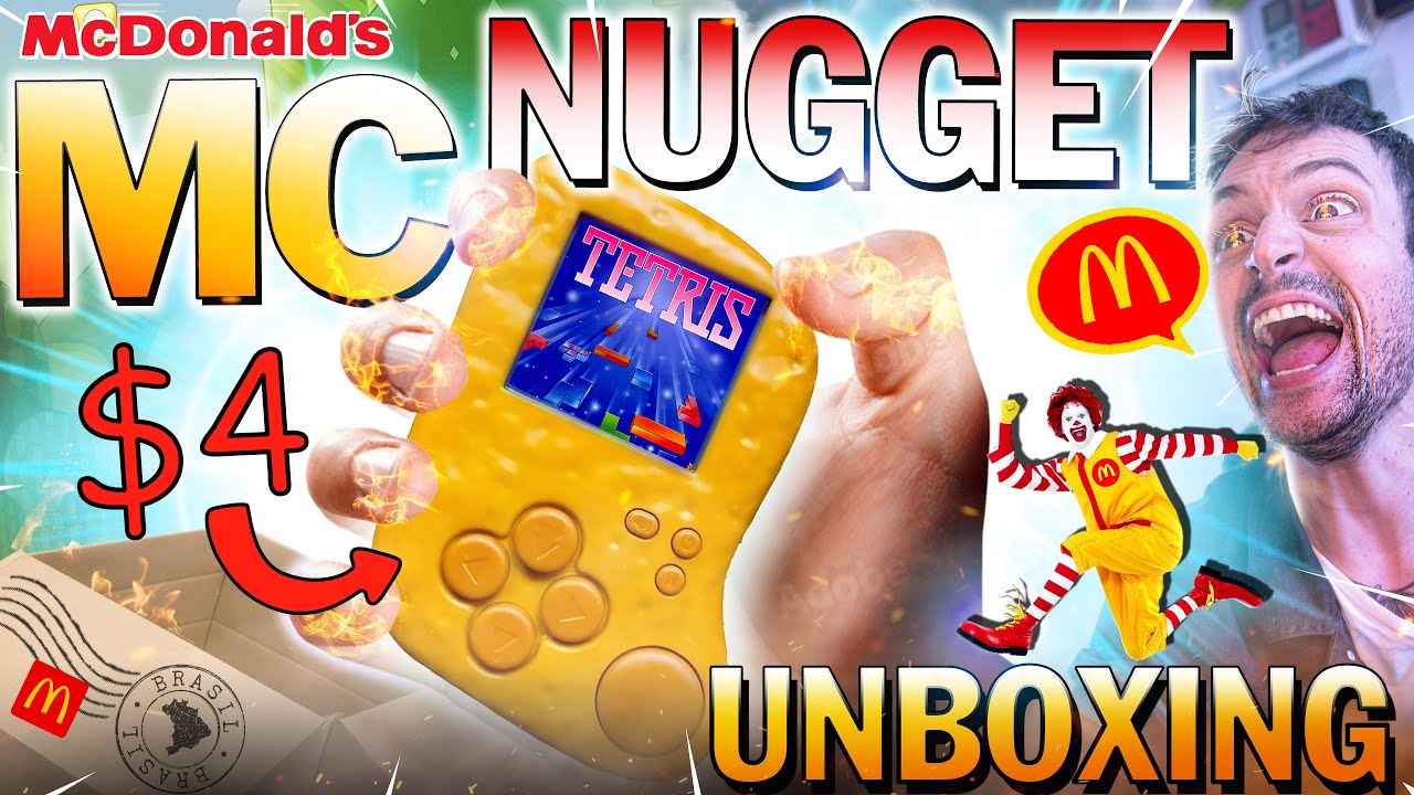 McNugget Handheld CHEGOU! UNBOXING + GAMEPLAY de TETRIS ! FIM do STEAM ...