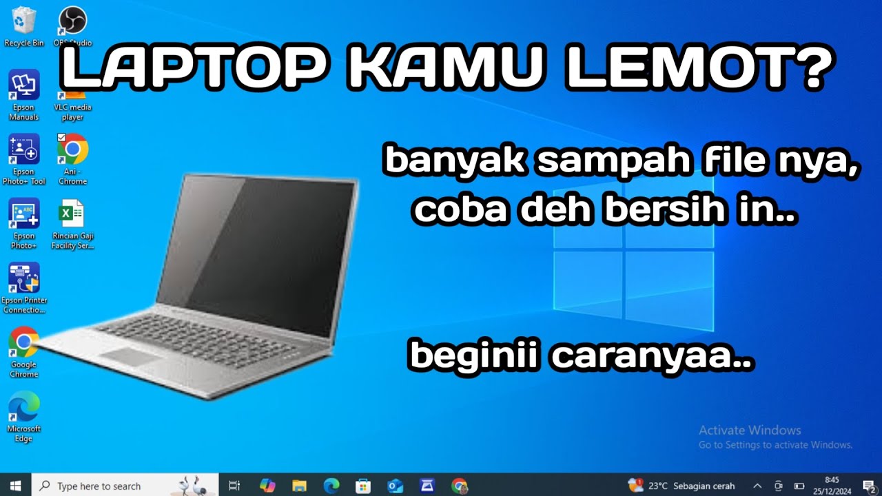 Laptop/pc nya lambat? Gini caranya MENGATASI LAPTOP LEMOT LAMBAN SAAT ...
